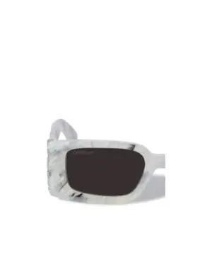 Off-White Rectangle Frame Sunglasses