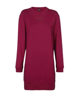 EA7 Long Sleeve Logo Dress