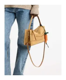 J.W.ANDERSON Jw Anderson Hand-crocheted Carrot Charm