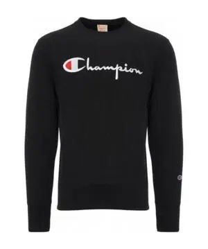 Champion Printed Pullover With Rib Trim