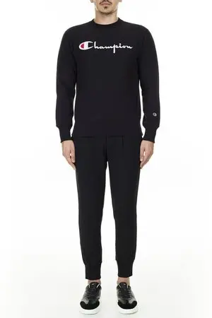Champion Printed Pullover With Rib Trim