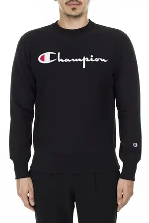 Champion Printed Pullover With Rib Trim