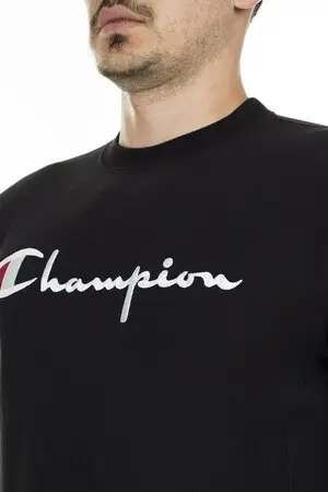 Champion Printed Pullover With Rib Trim