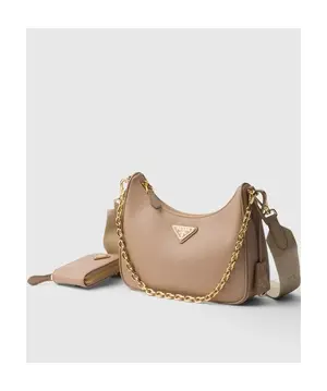 Prada Re-edition 2005 Shoulder Bag - Beige