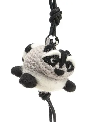 Loewe Raccoon Felt Charm