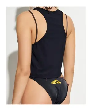 Dsquared2 Sleeveless Round Neck Short Top