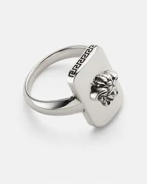 Versace Medusa Head Square Ring