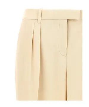 TOM FORD Tailored Pleat Trousers - Nude
