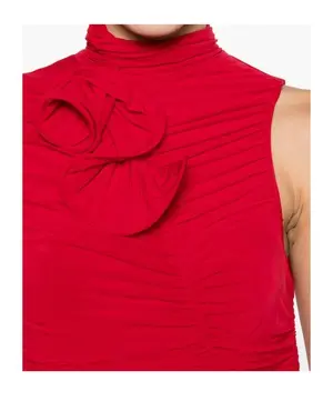 Magda Butrym Sleeveless Ruched Dress