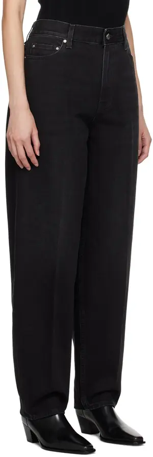 TOTEME Faded Effect Tapered-leg Jeans
