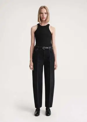 TOTEME Faded Effect Tapered-leg Jeans