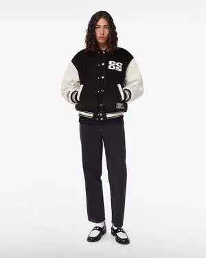 Gcds Two-toned Long-sleeved Bomber Jacket