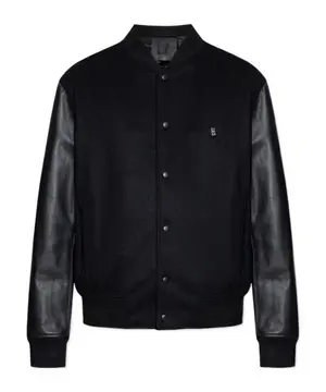 Givenchy 4g Plaque Bomber Jacket