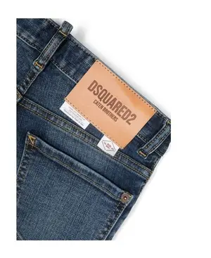 Dsquared2 Faded Imitation Denim Pants