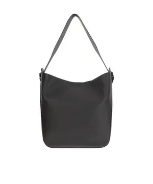 JIL SANDER Logo Printed Shoulder Bag