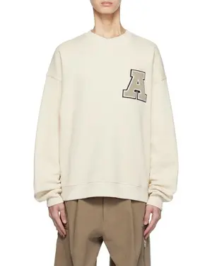 Axel Arigato Crewneck Sweatshirt With Logo Patch