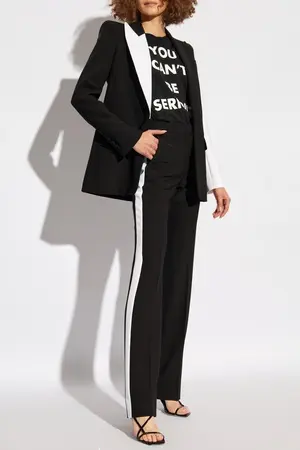 Moschino Slogan Print Crewneck T-shirt