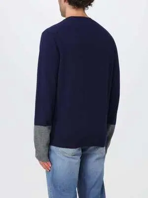 Comme Des Garçons Round Neck Long-sleeved Sweater