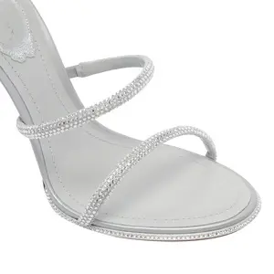 Rene Caovilla Embellished Stiletto Heeled Sandals