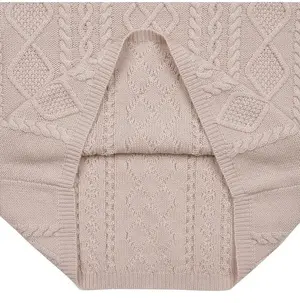 Max Mara High-neck Cable Knit Sweater