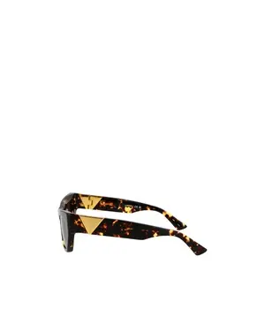 Bottega Veneta Butterfly Frame Sunglasses - Red