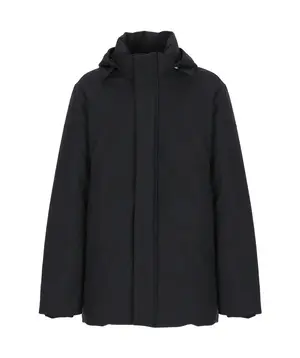 SAVE THE DUCK Hooded Padded Jacket - Black