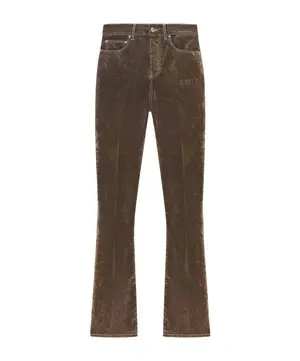 Amiri Embroidered Flare Jeans