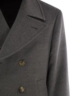 Brunello Cucinelli Double-breasted Wool Coat