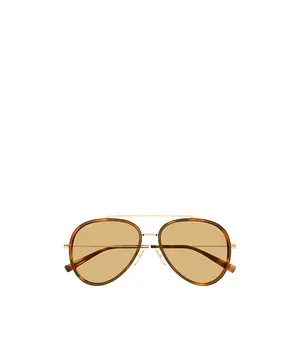 Gucci Aviator Sunglasses - Brown Havana