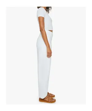 MOTHER Wide-leg Jeans - Gray