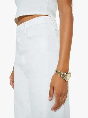 MOTHER Wide-leg Jeans - Gray