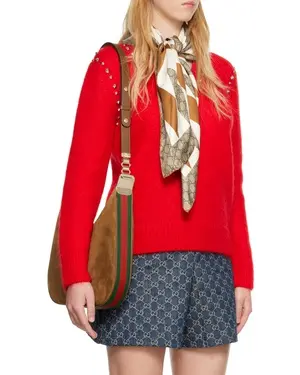 Gucci Stud Embellished Sweater