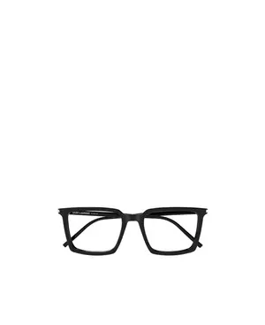 Saint Laurent Square Frame Eyeglasses - Black