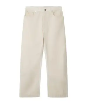 Stella McCartney High-waist Straight-leg Jeans - Nude