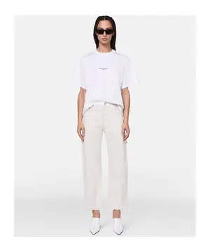Stella McCartney High-waist Straight-leg Jeans - Nude