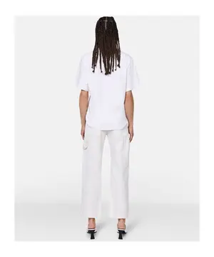 Stella McCartney High-waist Straight-leg Jeans - Nude