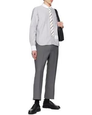 Thom Browne Super 120 Twill Trousers - Medium Gray