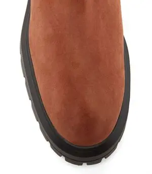 STUART WEITZMAN Bedford Suede Thigh-high Boots