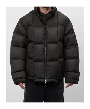 Vetements High-neck Zip-up Padded Jacket - Black