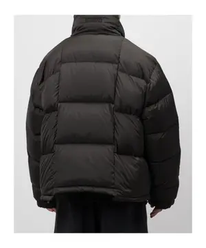 Vetements High-neck Zip-up Padded Jacket - Black