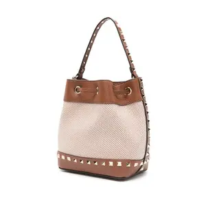 Valentino Garavani Rockstud Drawstring Bucket Bag