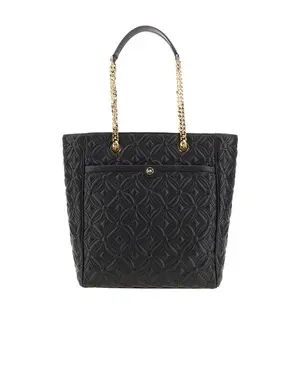 Michael Kors Blaire Large Logo Tote Bag - Black