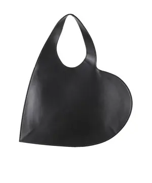 Coperni Double Heart Tote Bag - Black