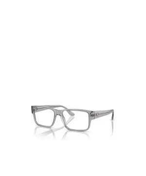 Versace Square Frame Eyeglasses - Gray