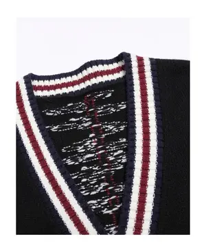LIUREGALI Sonic Jacquard Knitted Cardigan