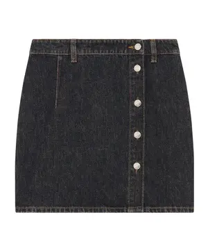 IRO PARIS Button-front Mini Skirt - Black