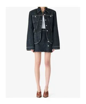 IRO PARIS Button-front Mini Skirt - Black