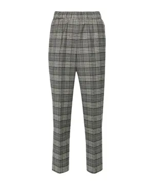Peserico Plaid Tapered Pants