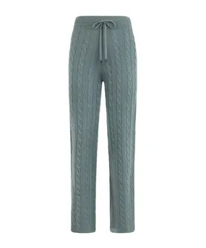 Peserico Knitted Slim Cut Trousers