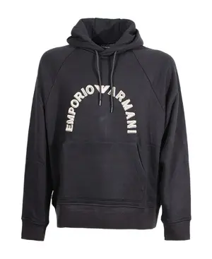 Emporio Armani Logo Sweatshirts Hoodies For Men
